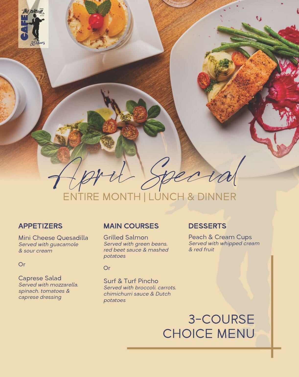 Your April Lunch Break or Dinner Special at Café the Plaza | English ...