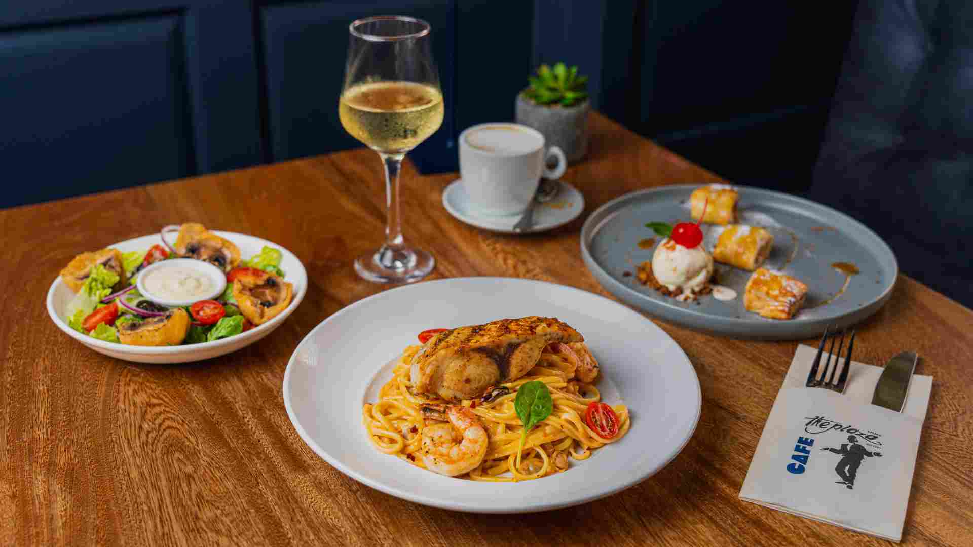 June 3-Course Lunch & Dinner Special for 49 Florins at Café the Plaza ...